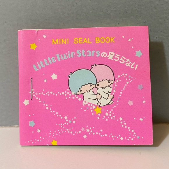 Sanrio | Accessories | Vintage Sanrio 976 Little Twin Stars Mini Seal ...